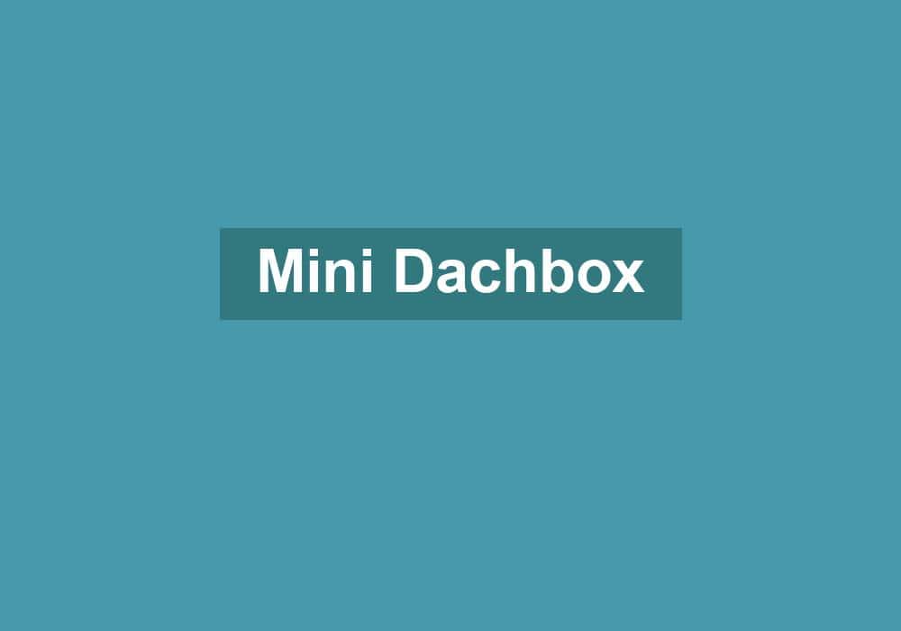 Mini Dachbox - stauraumcenter.de
